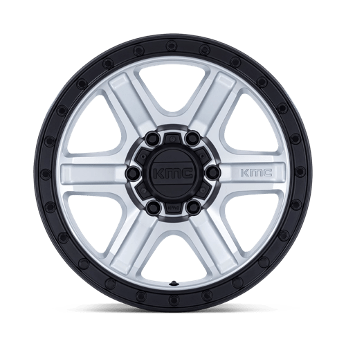 KMC KM551 OUTRUN MACHINED GLOSS BLACK RIM 17x8.5 5x127/5x5.0 18 ...
