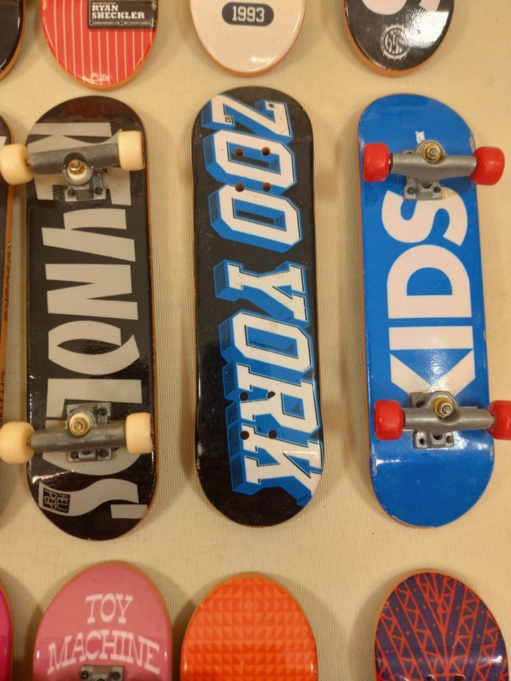 18 x Tech Deck Bundle Finger Boards Toy Machine BAKER Zoo York | eBay UK