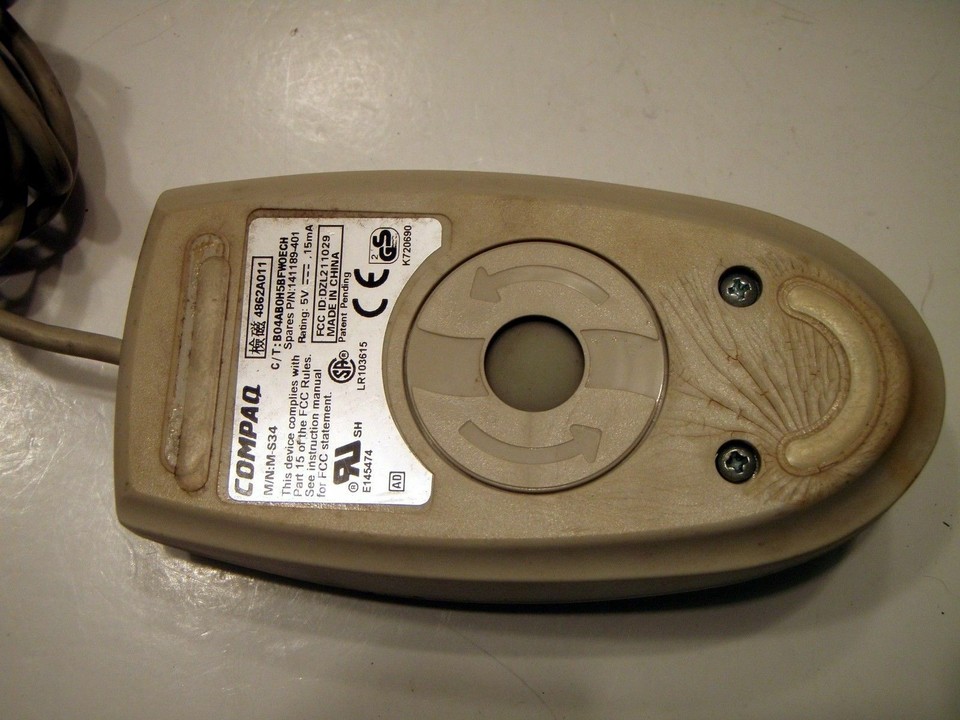 Lot 50 Assorted Compaq PS/2 2 Button PC Computer Mouse Mice Collection ...