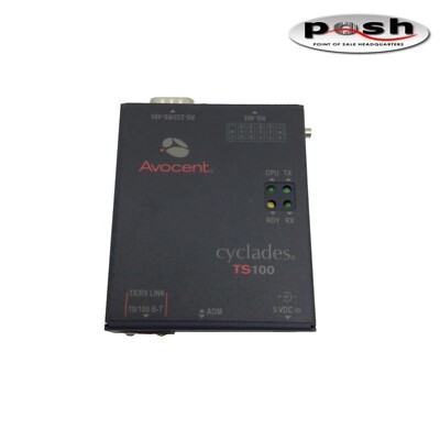 Avocent Cyclades TS100 10/100BT Ethernet to RS-232/RS-485 Terminal ...