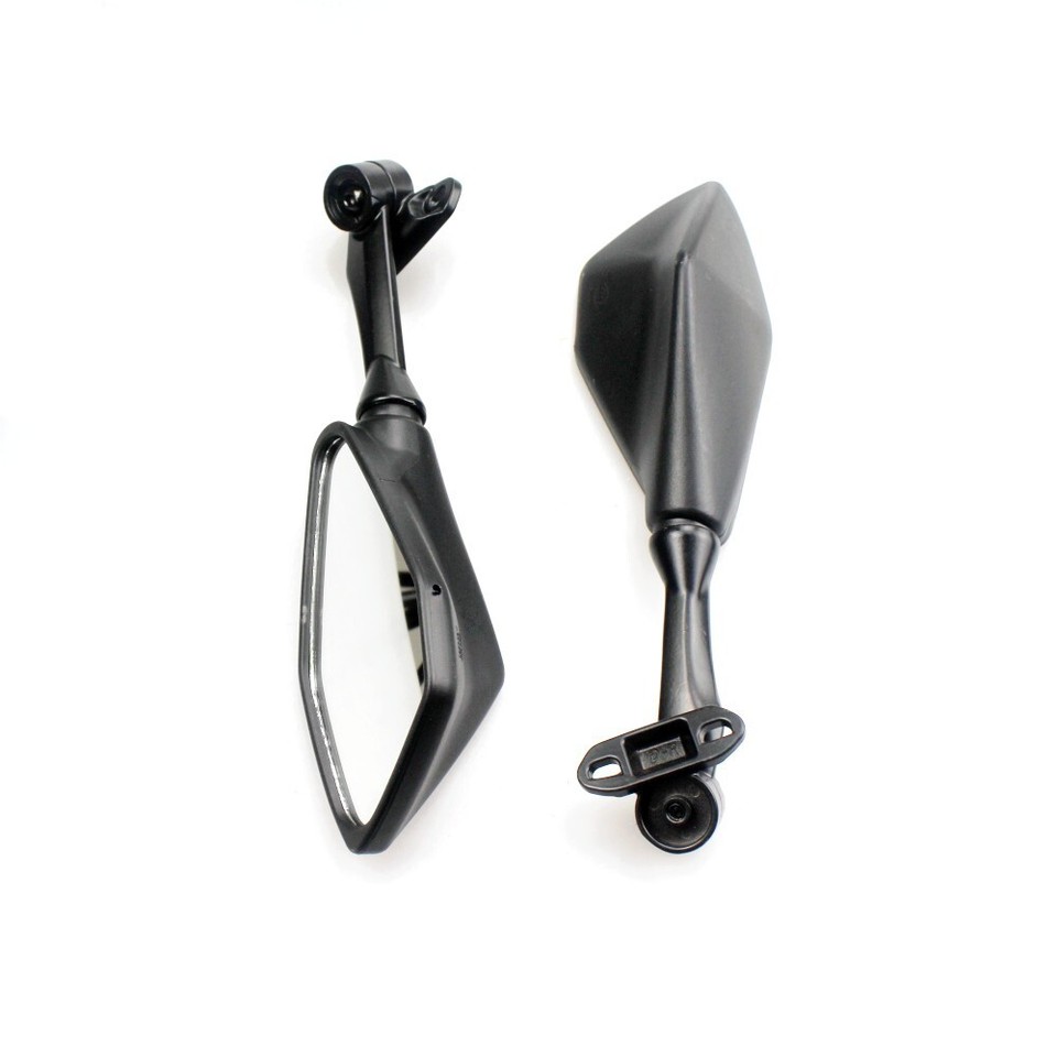 2pcs Motorcycle Mirrors RearView Mirror For Kawasaki Ninja 300 250 ZX ...