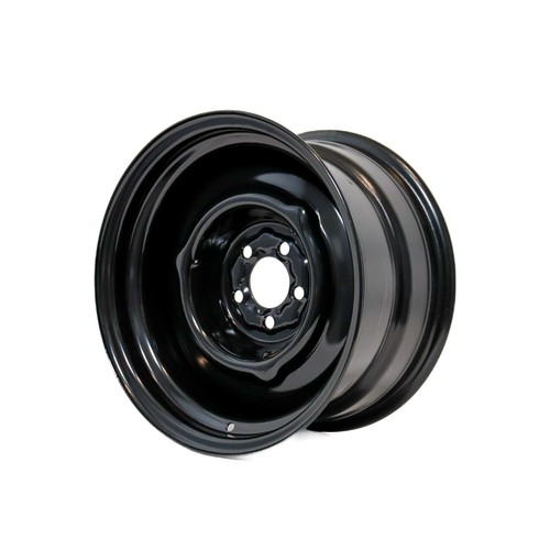 15X8 Black Smoothie Steel Wheel With 4.5" Backspace. Dedicated 5-101.6 ...