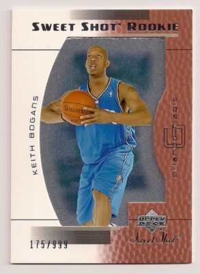 2003-04 KEITH BOGANS UD SWEET SHOT #129 ROOKIE RC KENTUCKY WILDCATS ...