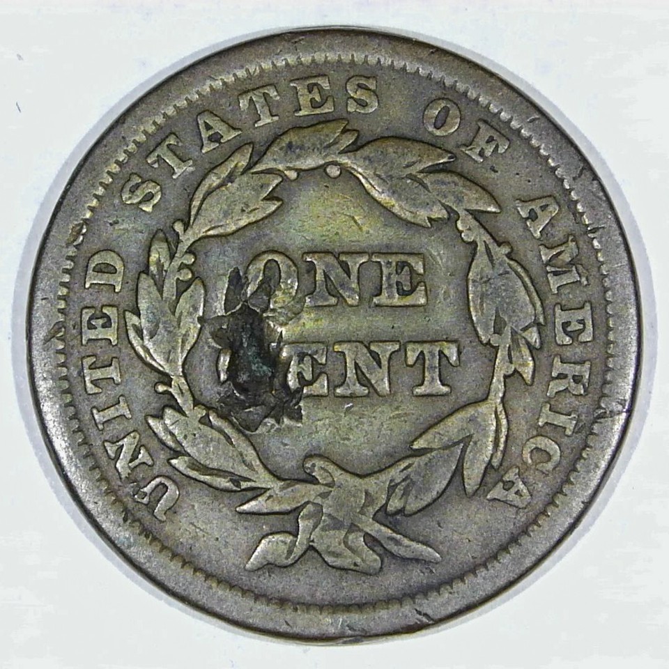 ***VINTAGE EARLY AMERICAN COPPER***1841 LARGE CENT VG Y357 | eBay