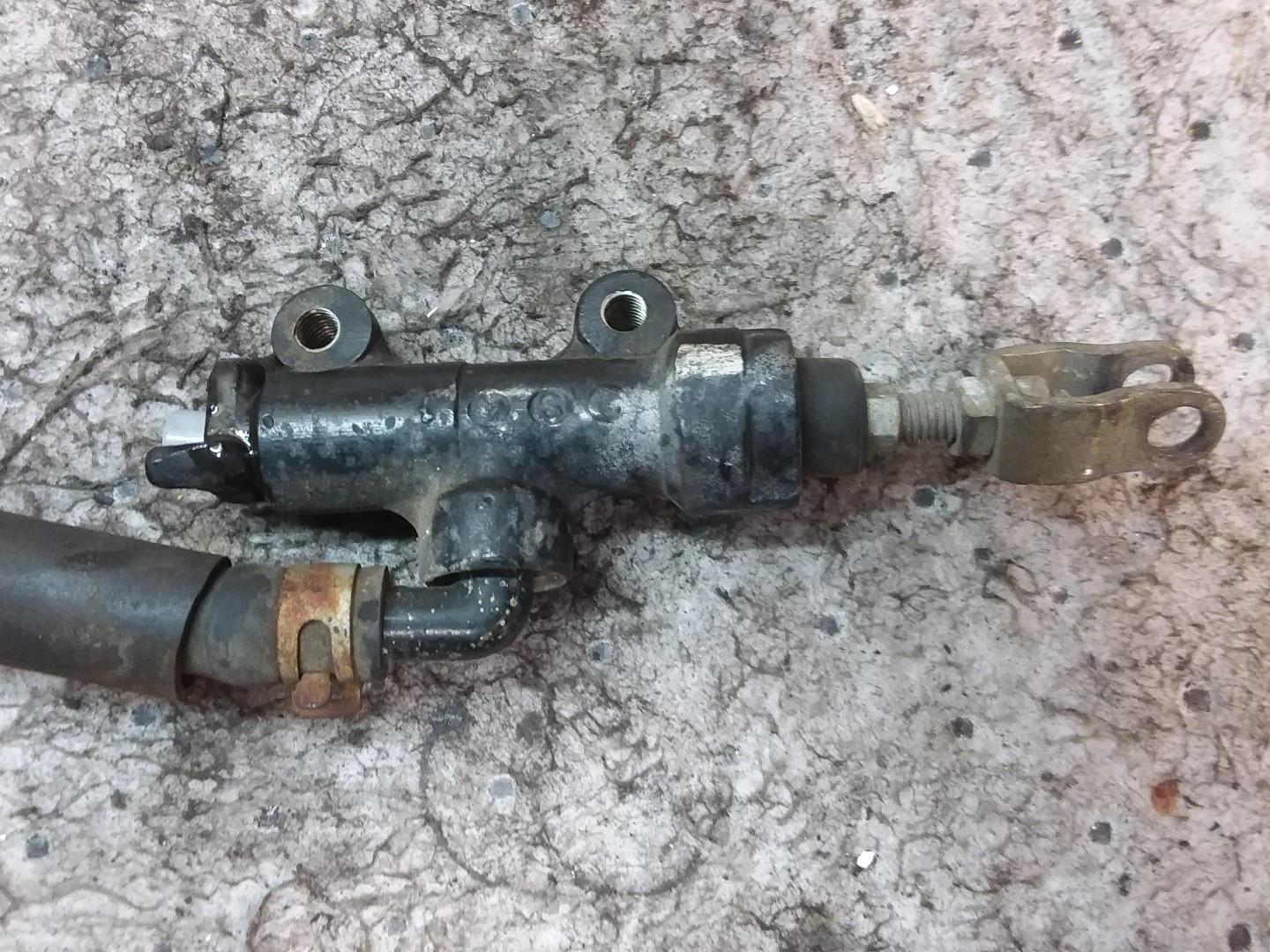 88-96 ZX6 1988 88 Kawasaki zx600c rear brake master cylinder OEM ...
