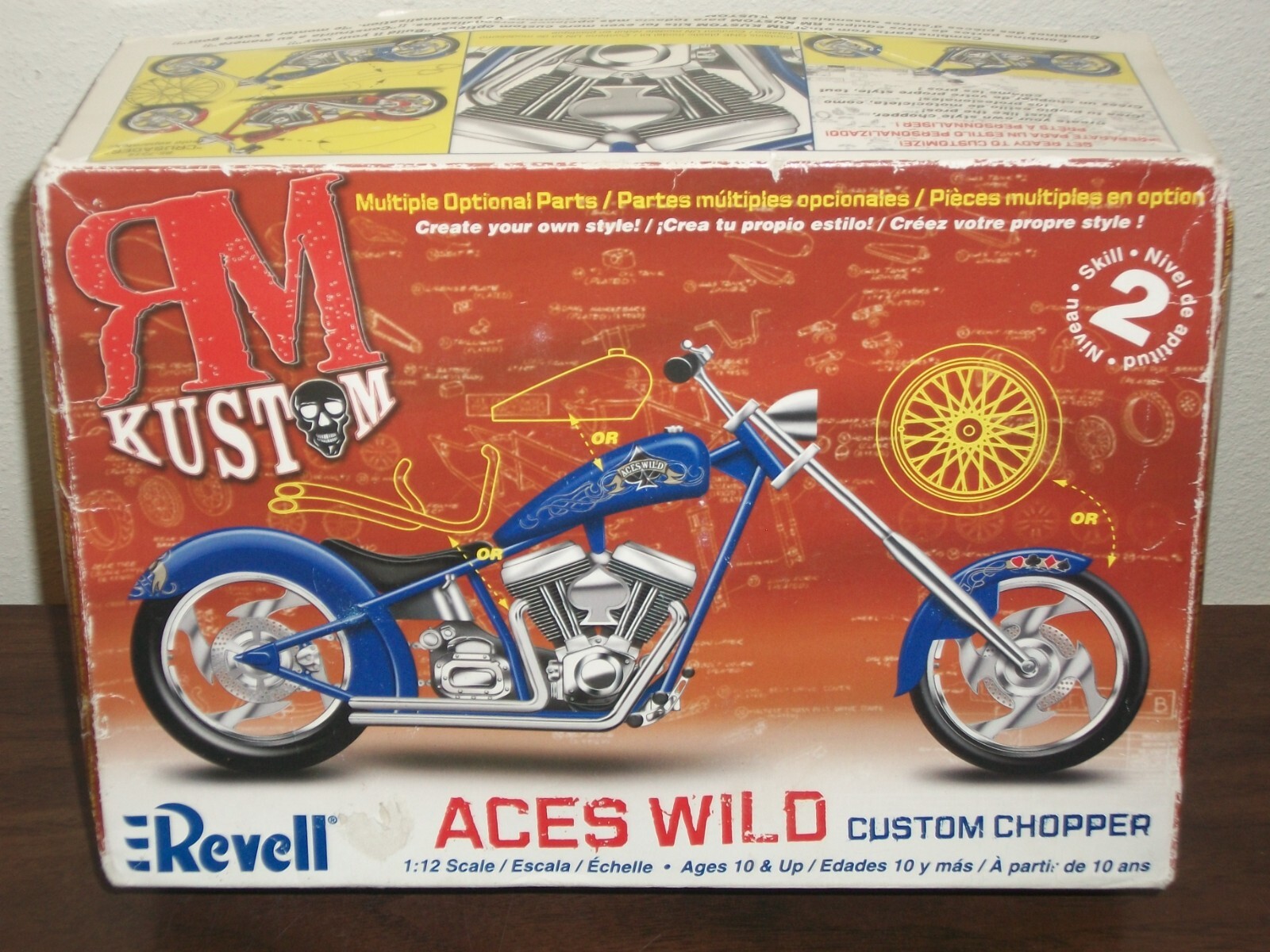 Revell 1/12 Scale Aces Wild Custom Chopper | eBay