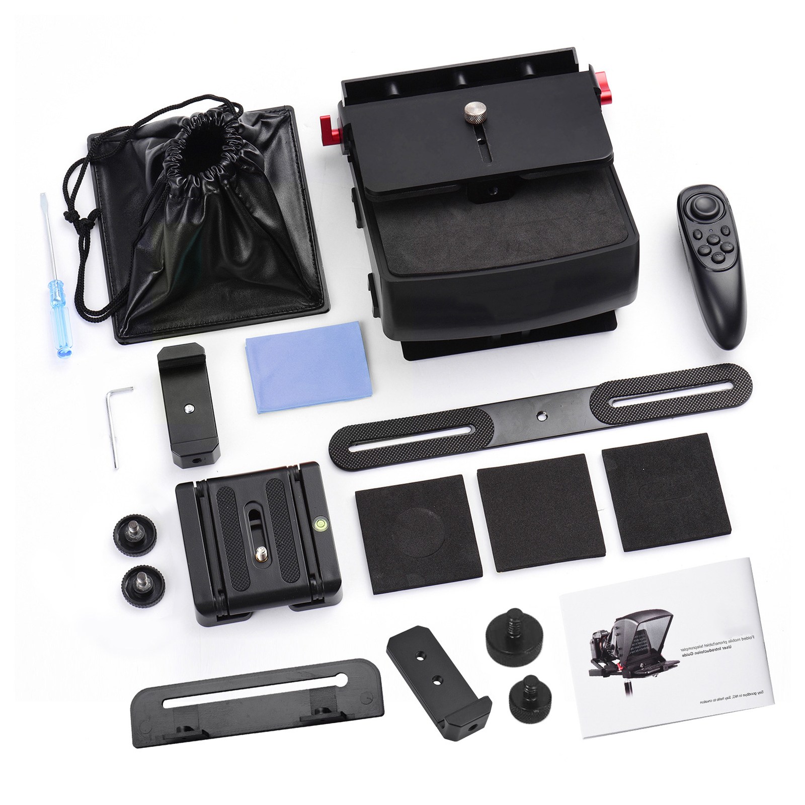 Universal Portable Teleprompter Prompter for Smartphone//DSLR C0R5 | eBay