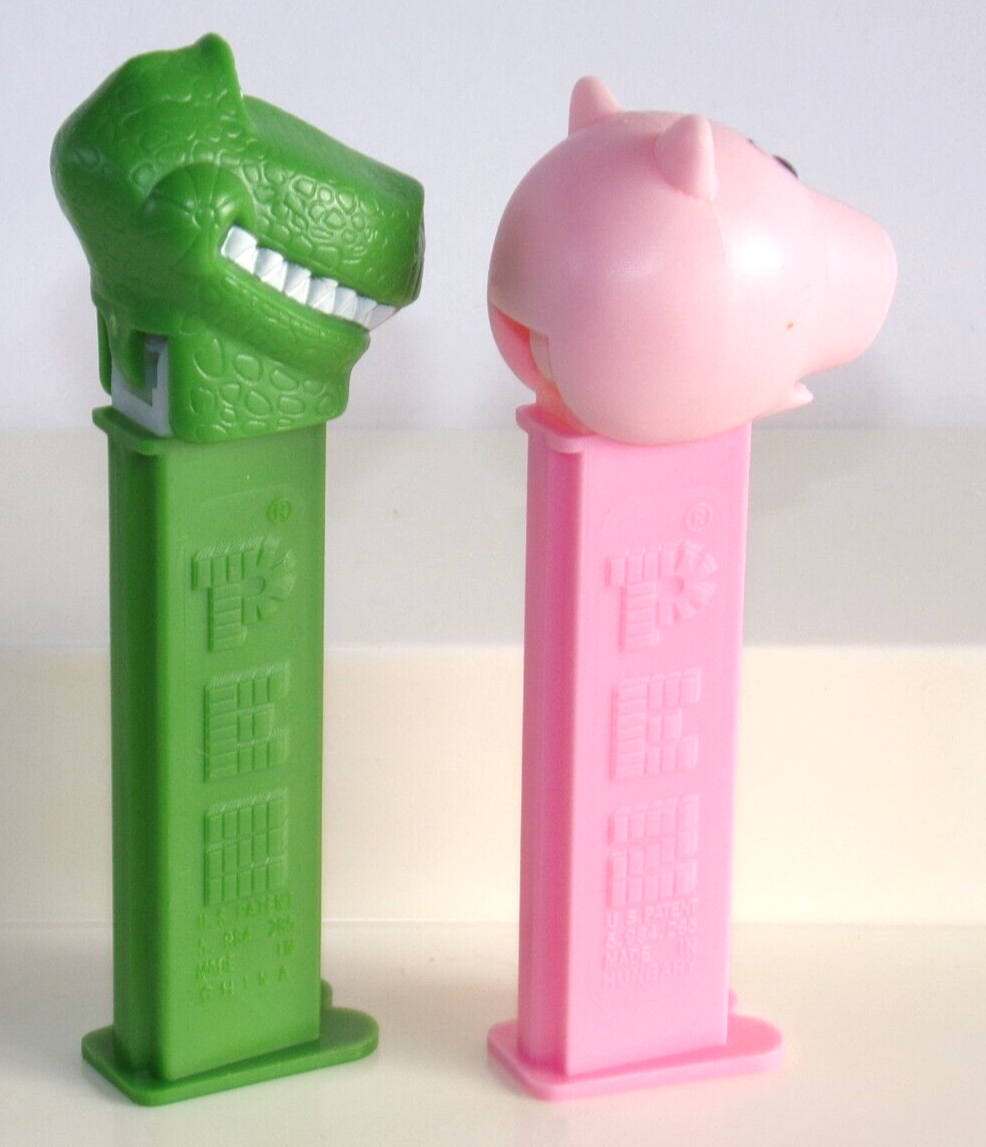 Disney Pixar Toy Story PEZ Woody Jessie Hamm Rex Cowboy Pig Dino ...