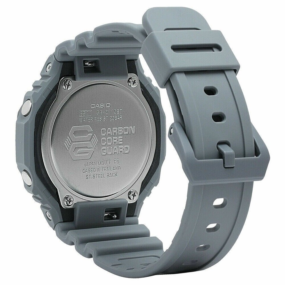 Casio G-Shock GA-2110ET-8A Carbon Core Guard Grey Casioak | eBay