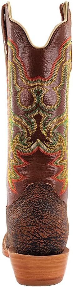 R. Watson Square Toe Cape Buffalo Western Boots, Cognac/Sierra Ranch | eBay