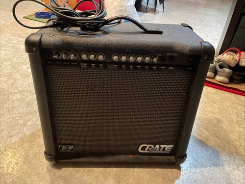 Crate Amp Very Loud Works And Audio Is Clear With Cord And Plug | eBay