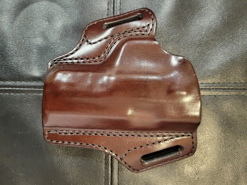 Mitch Rosen 5JR OWB Holster S&W M&P 2.0 Full Size (9/40) Cuban Brown Rt ...