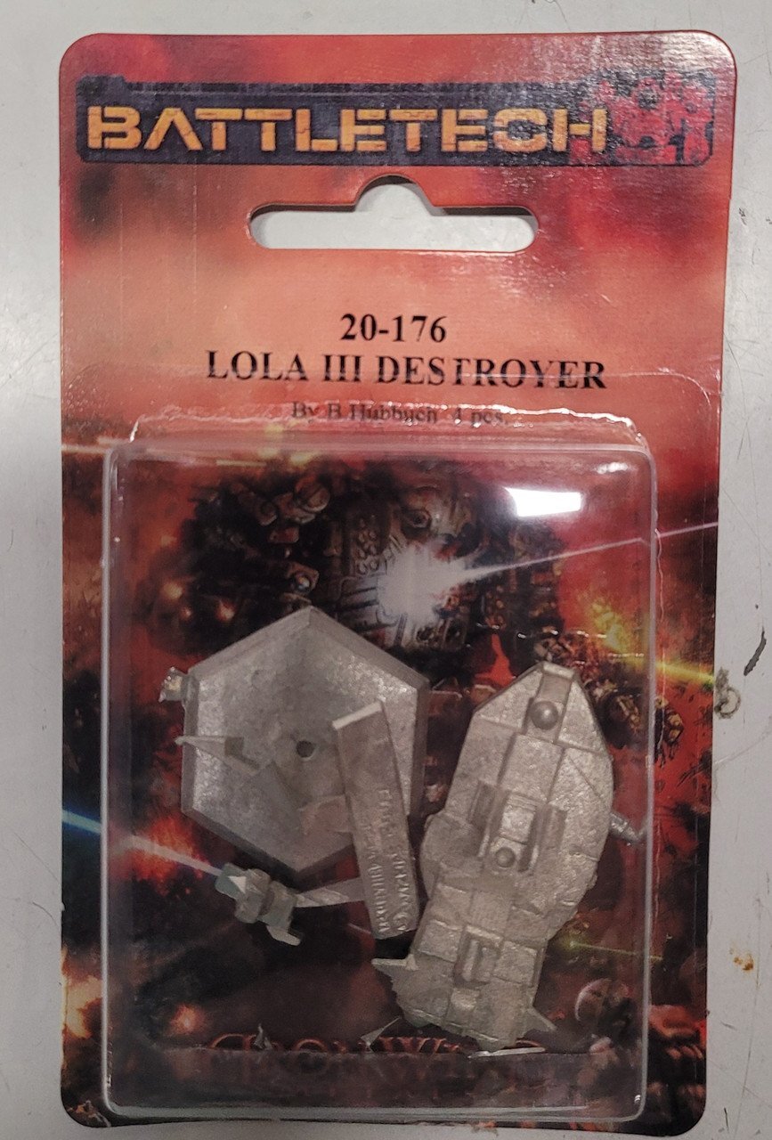BattleTech 20-176 Lola III Destroyer (3057)(*See Per Order Flat Rate ...