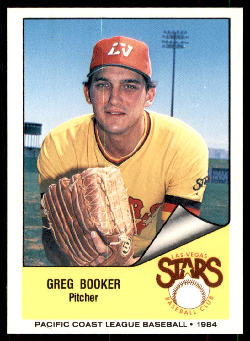1984 Cramer Las Vegas Stars Minor League Greg Booker (A) Las Vegas Stars #218 | eBay