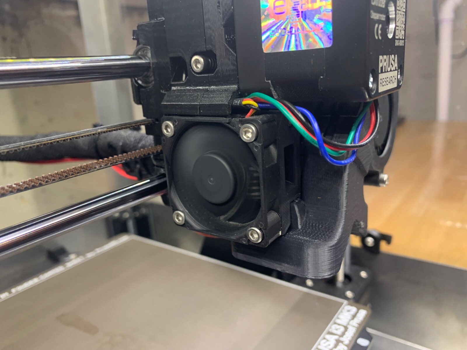 Prusa i3 MK3S+ Upgraded "Delta-P" Fan Shroud Upgrade - High Temp ASA | eBay