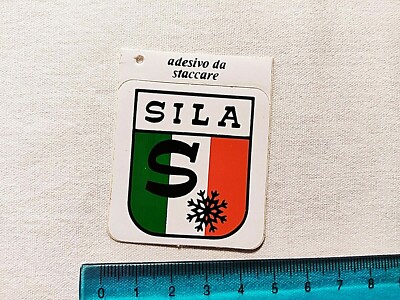 Adhesive Sila 80 80s Old Sticker Autocollant Vintage Original | eBay
