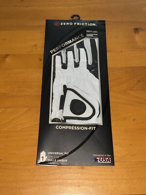 MEN'S ZERO FRICTION COMPRESSION GOLF GLOVE-ONE SIZE FITS And Fits Left ...