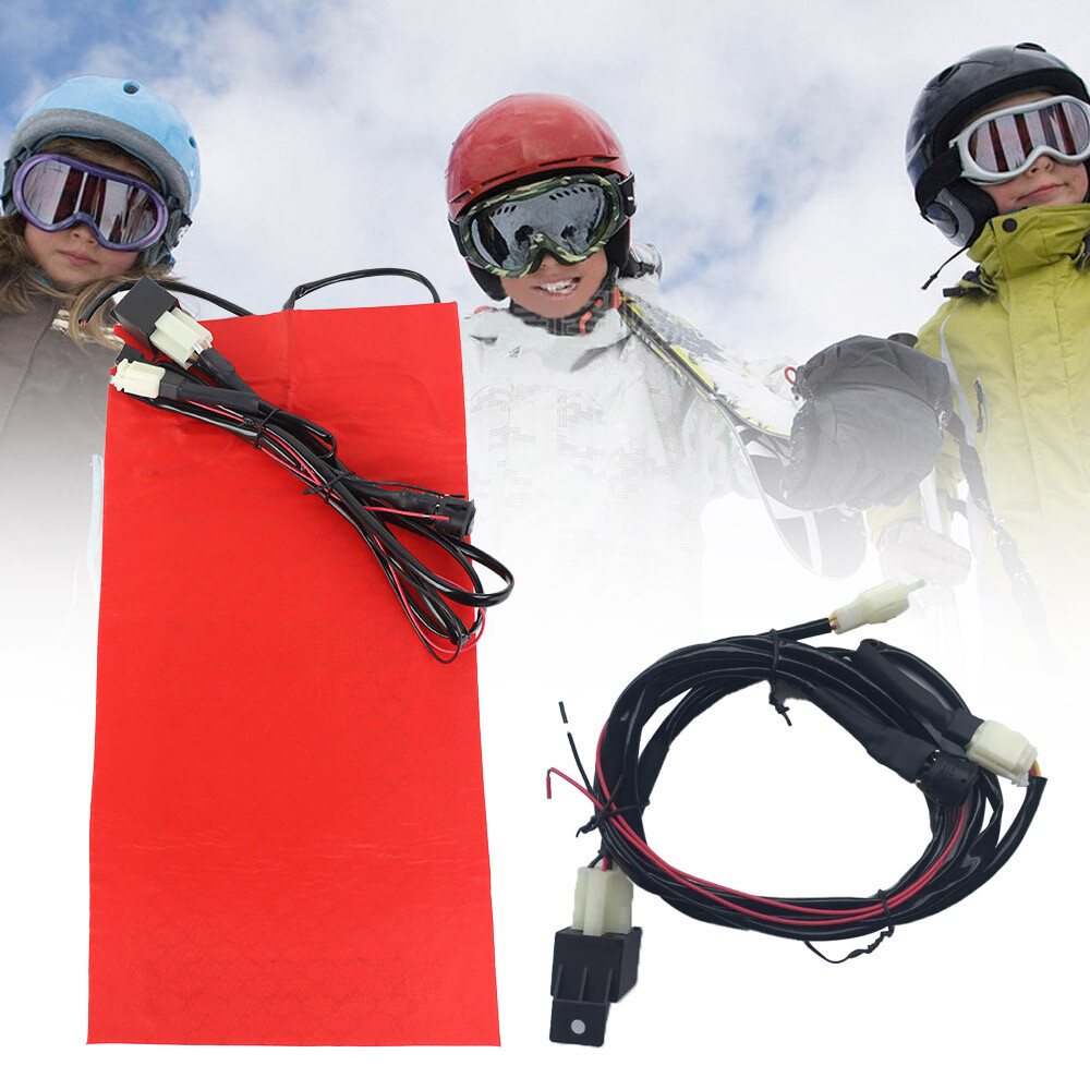 Universal 12V Motorcycle Heated Seat Pad Heater Heating Pads UK | eBay UK