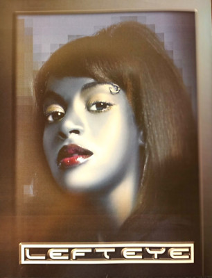 TLC LEFTEYE FAN MAIL release ORIGINAL (UNFRAMED) 1999 magazine PROMO AD ...