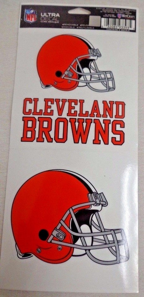 NFL Ultra Decals 2 Pack Set Removable Reusable Sticker Wincraft | eBay