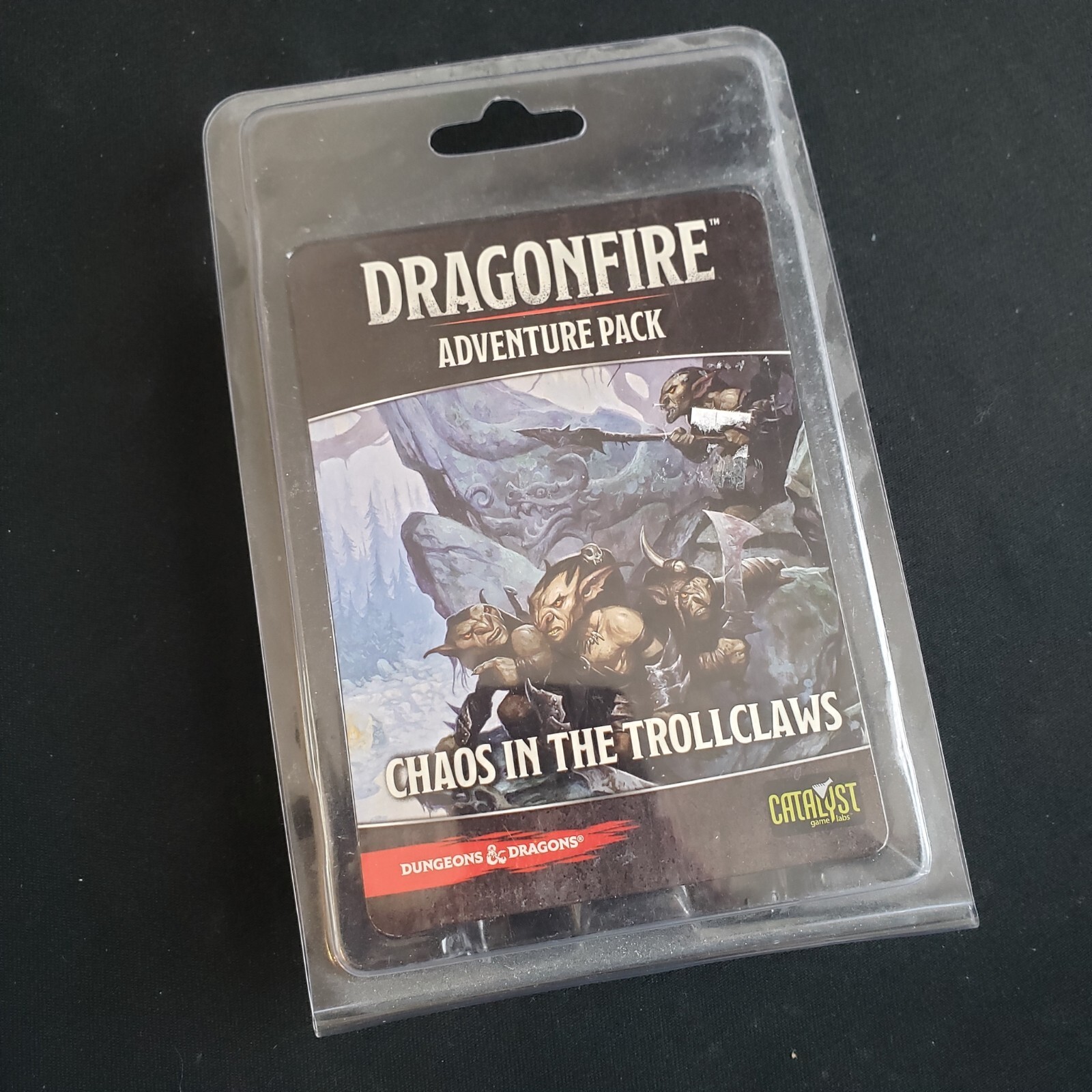 Dragonfire: Chaos in the Trollclaws (Board Game Expansion, 2017) d&d ...