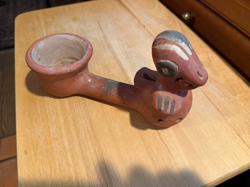 Vintage Mayan Whistling Jar Clay Jug with Ornate Face 9" X 6" X 4" | eBay