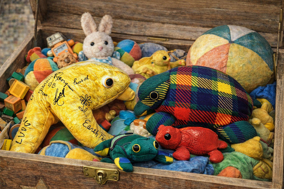 FROG TURTLE BEAN BAGS Sewing Pattern McCall's 3000 Stuffed Animal Toys ...
