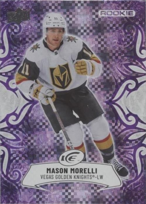 2024-25 Upper Deck ICE - Rookies Mason Morelli #145 Purple (RC) for ...
