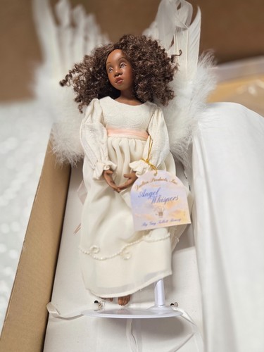VINTAGE Deelton Products Angel Whispers LOVE Porcelain Doll Gay Talbott ...