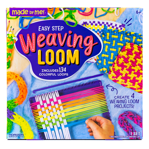 ! Easy Step Multi-Color Weaving Loom, Boys and Girls, Child, Ages 5 ...