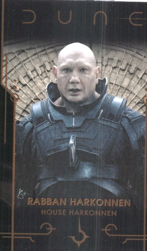 Rabban Harkonnen DUNE Topps Chrome House Harkonnen 2024 Topps Chrome ...