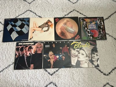 7 Vinyl LP Lot 70s 80s Blondie The Cars Debbie Harry Ric Ocasek New ...