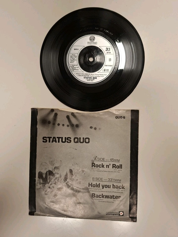 Status Quo - Rock N Roll 7" Vinyl Single | eBay UK