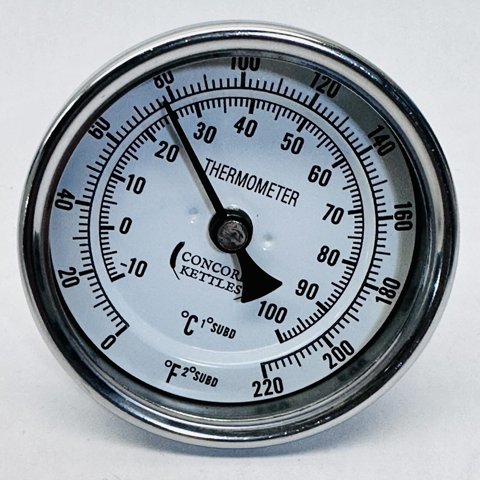 CONCORD KETTLES THERMOMETER 1/2 NPT THREAD POT | eBay