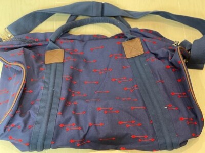 SLOANE RANGER DUFFLE BAG- NAVY WITH RED ARROWS NEW WITH TAGS | eBay