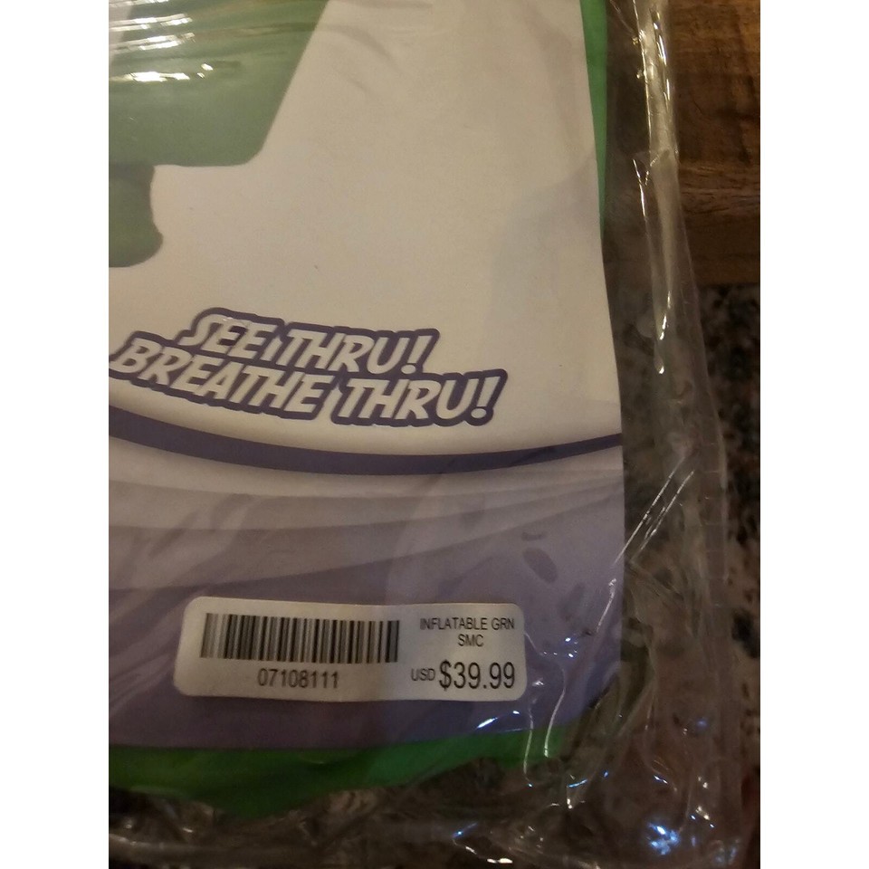 NEW Adult super skins inflatable suit, Green | eBay