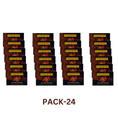 576 Flame Fast Fire Lighters Long Burn Firelighter Bulk Hotspots ...