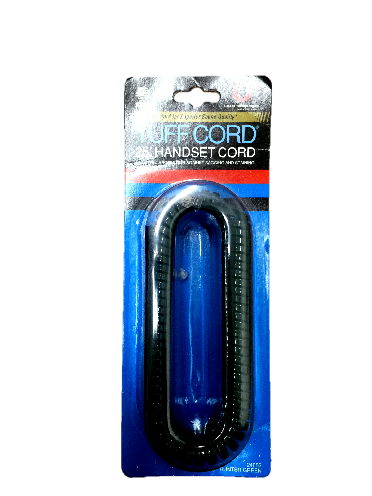 AT&T Tuff Cord 25' Handset Cord (#24052) Hunter Green | eBay