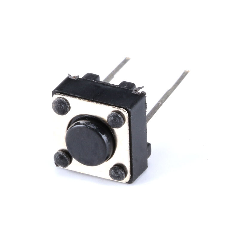 PCB Momentary Tactile Tact Push Button Switch 2 Pin SPST Micro 6x6x4.3 ...