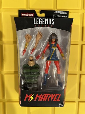 Ms. Marvel TV Show Hasbro Marvel Legends Sandman Build-A-Figure | eBay
