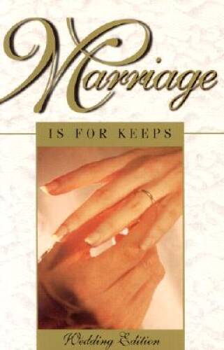 Marriage Is for Keeps: Foundations for Christian Marriage - Paperback ...