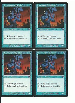 MTG: STORMSCAPE APPRENTICE Invasion COMMON; played, Excellent condition x4 | eBay