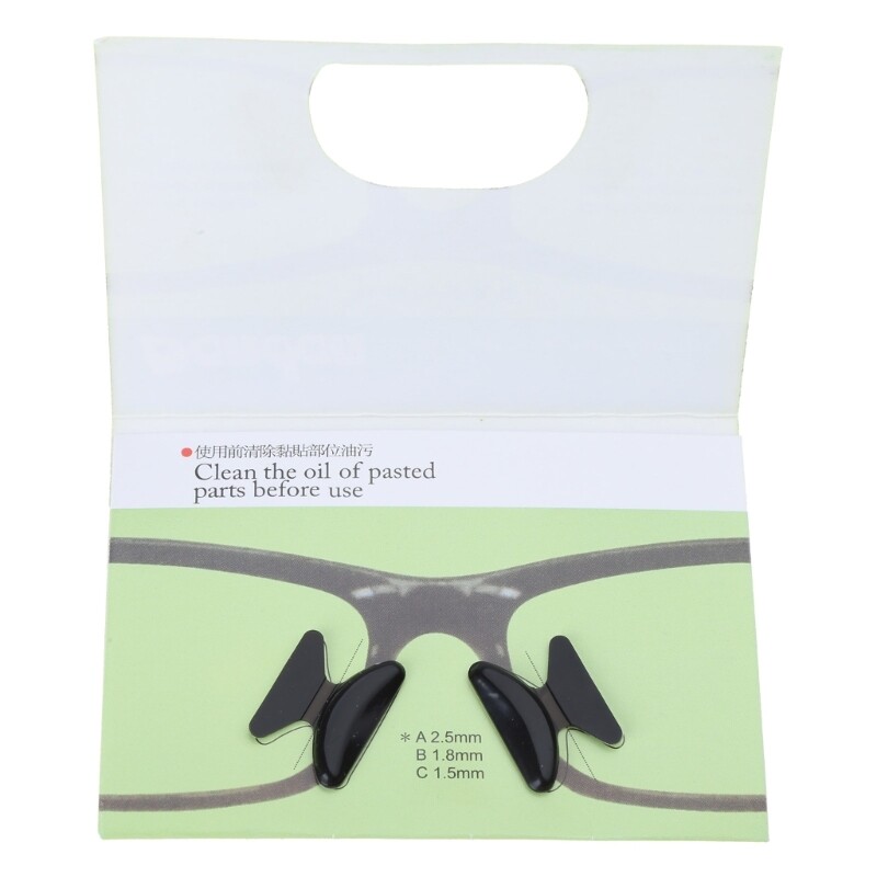 1Pair Eyeglass Sunglass Glasses Spectacles Anti-Slip Silicone On Nose ...