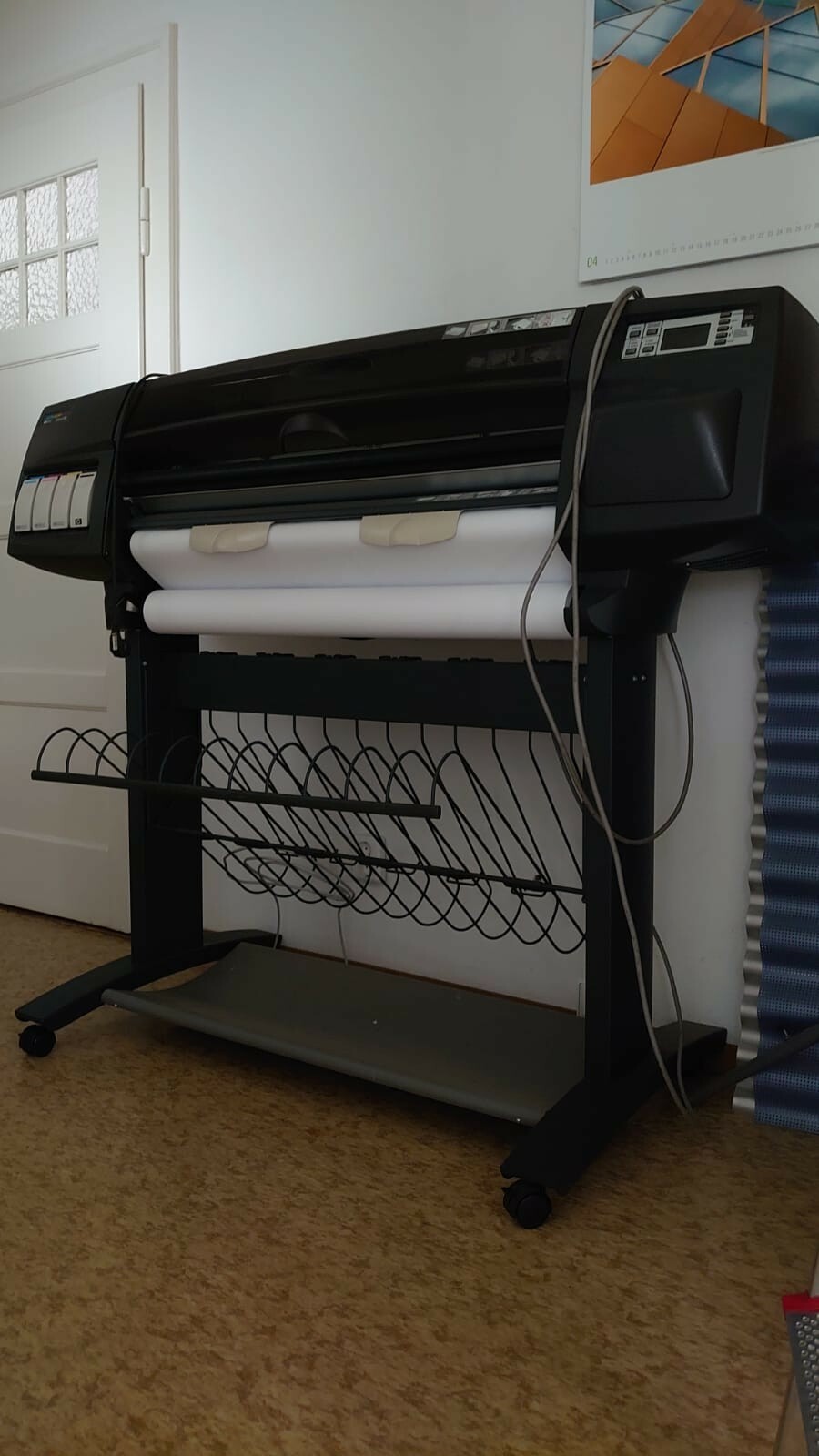 HP Designjet 1050c | bis Din A0 | Großdrucker | Plotter | Gebraucht | eBay