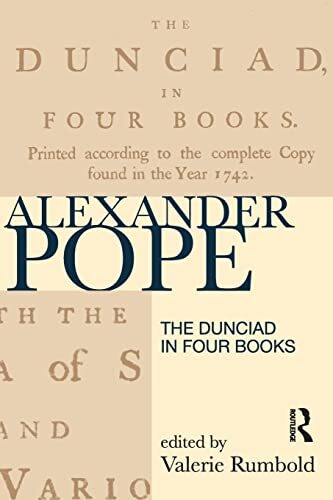 The Dunciad in Four Books (Longman A..., Alexander Pope | eBay.de