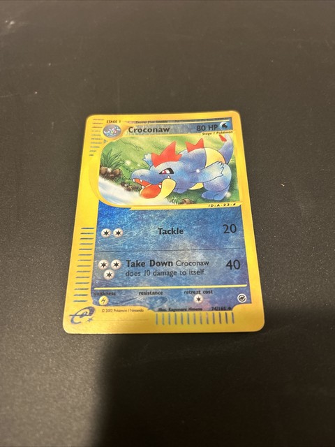Pokémon TCG Croconaw Expedition 74/165 Reverse Holo Uncommon for sale ...