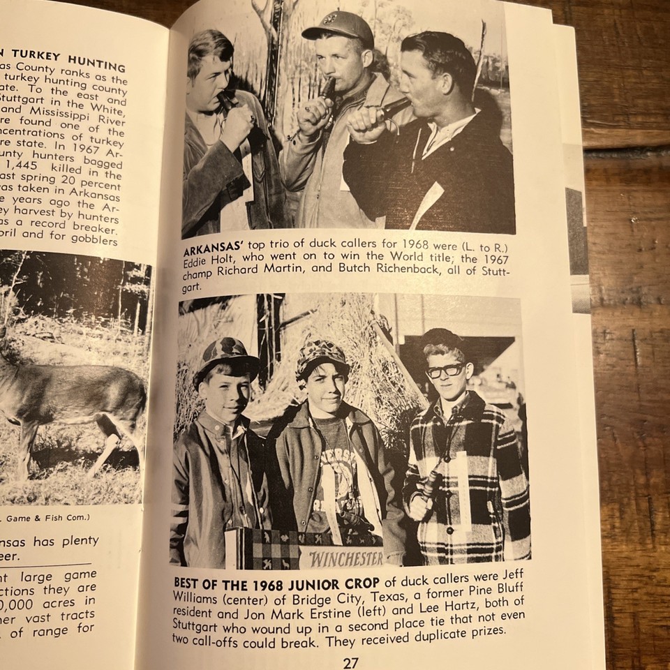 1969 Stuttgart, Arkansas World's Championship Duck Calling Contest ...