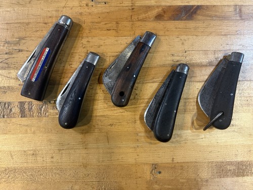 Vintage Hawk Bill Pruner Knife Lot, Schrade, Camillus, Queen, Kabar | eBay