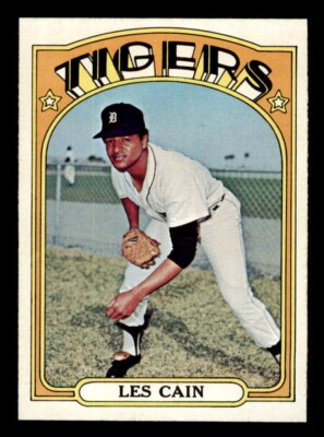 1972 Topps Baseball #783 Les Cain NM/MT *d11 | eBay