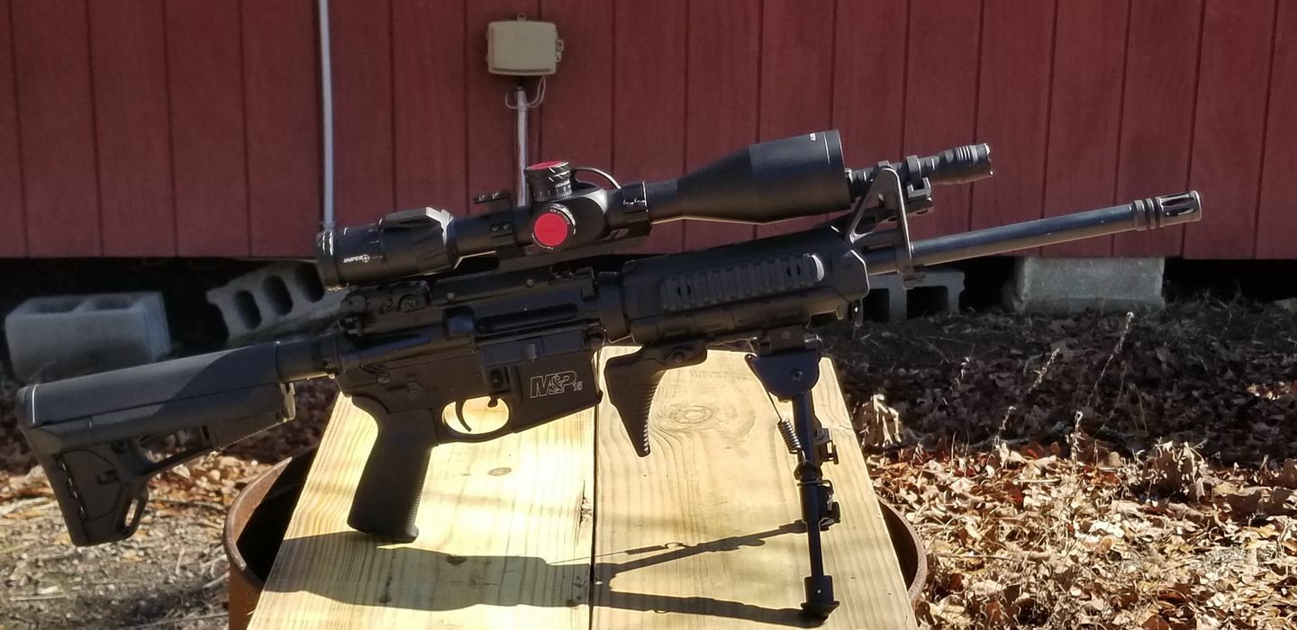 Sniper 5-25x50mm First Focal Plane Rifle Scope 30mm Tube Illuminated ...